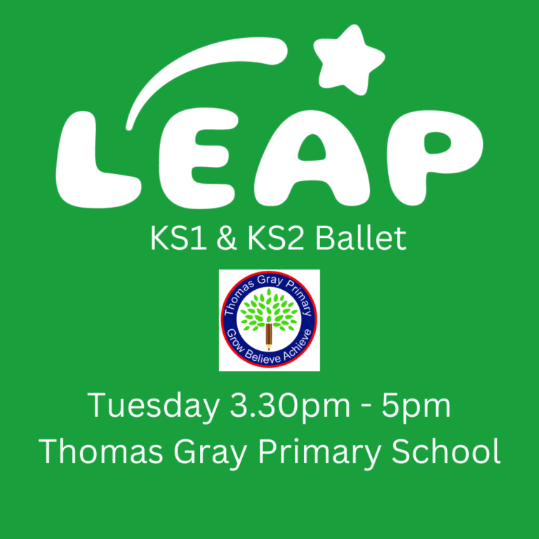 Tuesday After School Ballet – THOMAS GRAY CHILDREN ONLY! 3:30pm – 5pm ...